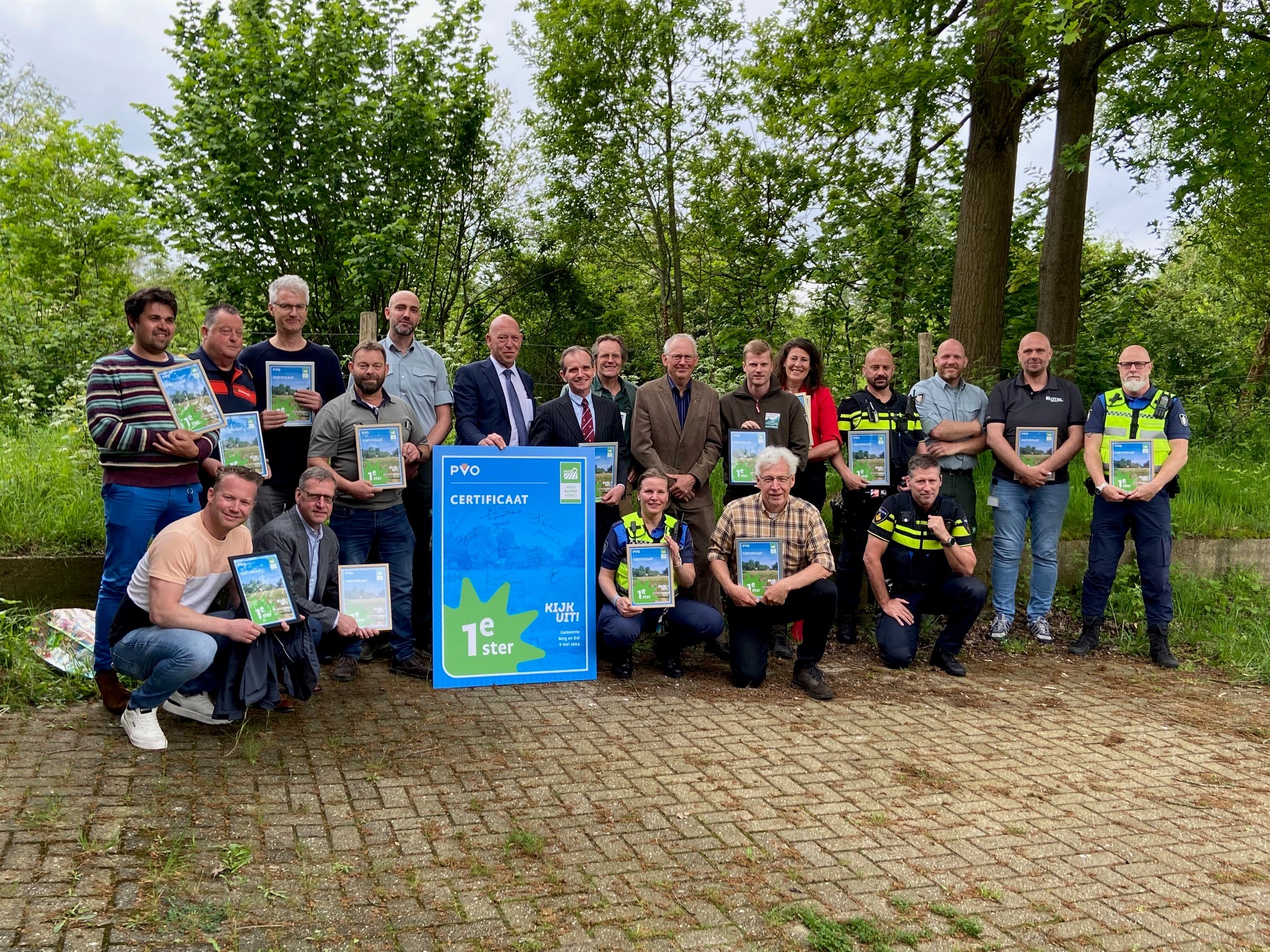Certificaat 'Veilig Buitengebied' Berg en Dal