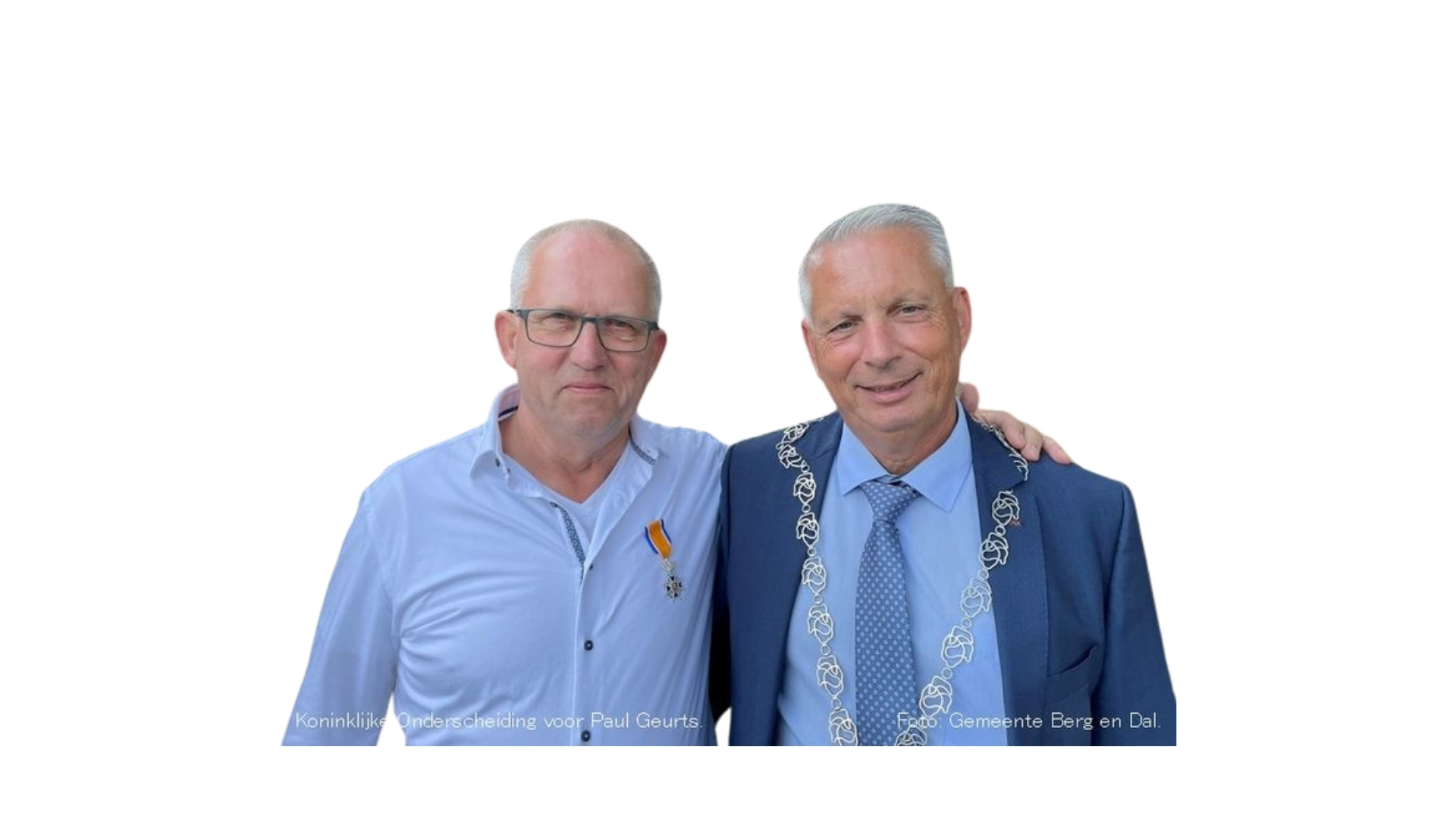 Koninklijke Onderscheiding voor Paul Geurts uit Nijmegen