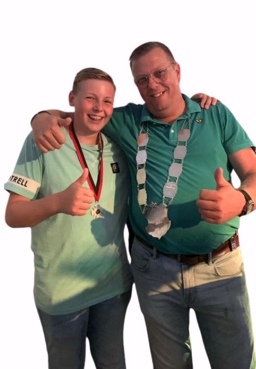 Nieuwe Schutterskoning en Jeugdkoning in Kekerdom