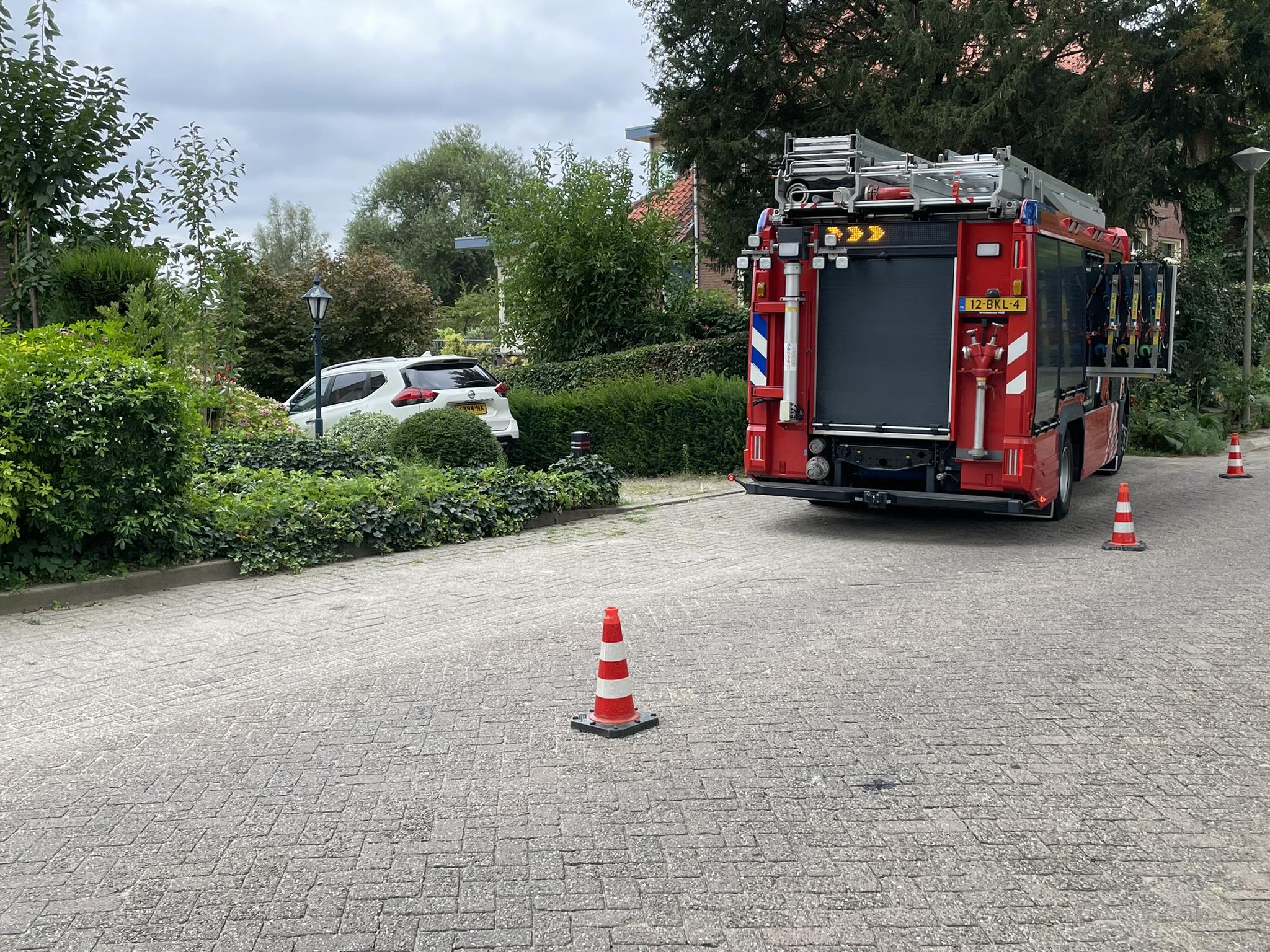 Gaslekkage op kerkdijk in Ooij Ooijpoldernieuws.nl